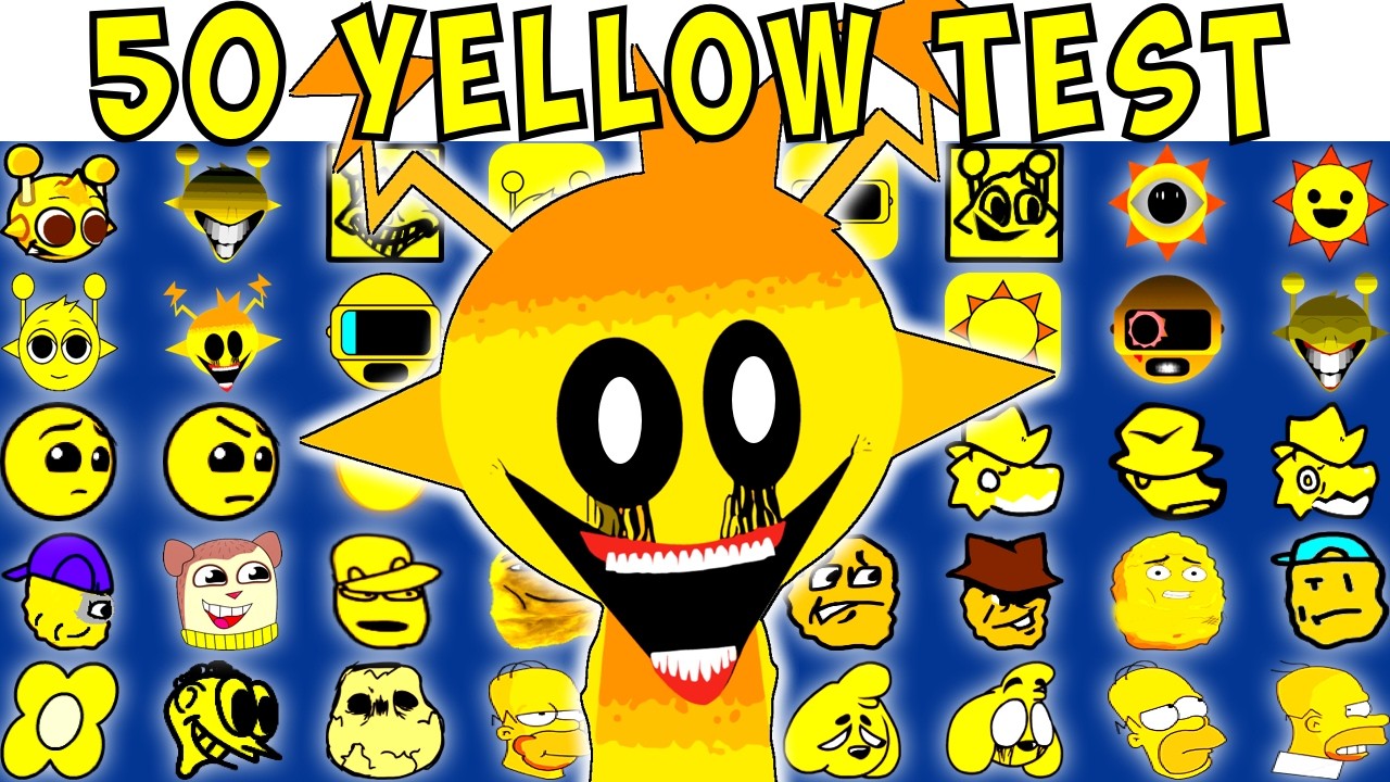 50 YELLOW TEST | FNF Character Test | Gameplay VS Playground - YouTube