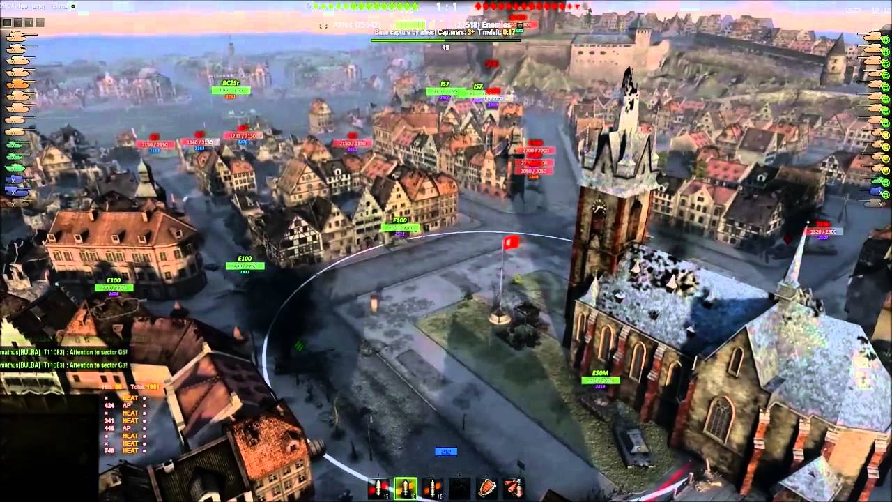World of Tanks: BULBA vs. PBKAC (and friends) - YouTube
