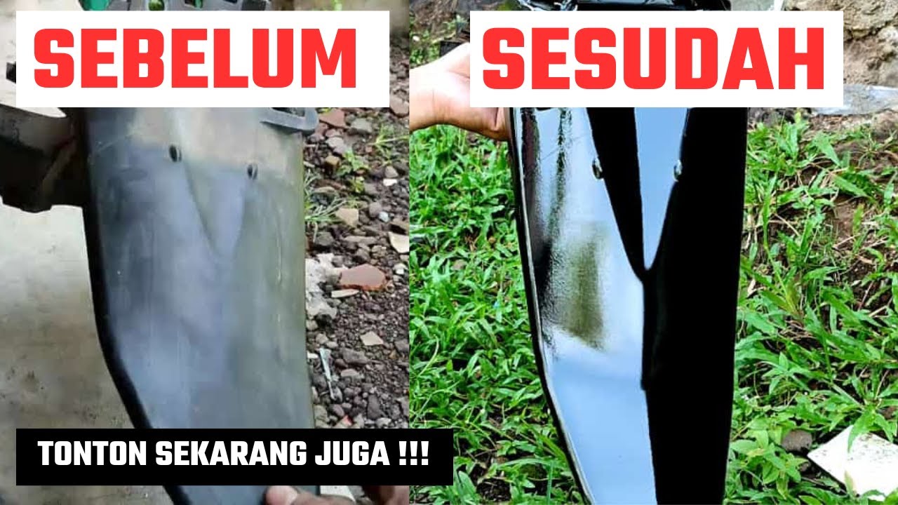 MENGKILAP SEPERTI BARU | CARA ATASI BODY MOTOR KASAR YANG KUSAM ...