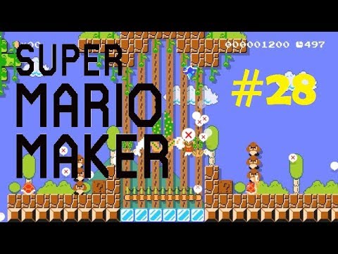 #28 - Slippery Buzzy Beetle Shells! - Super Mario Maker - YouTube