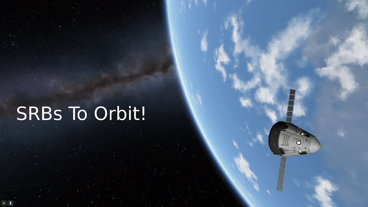Making an orbital Rocket with SRBs Only - YouTube