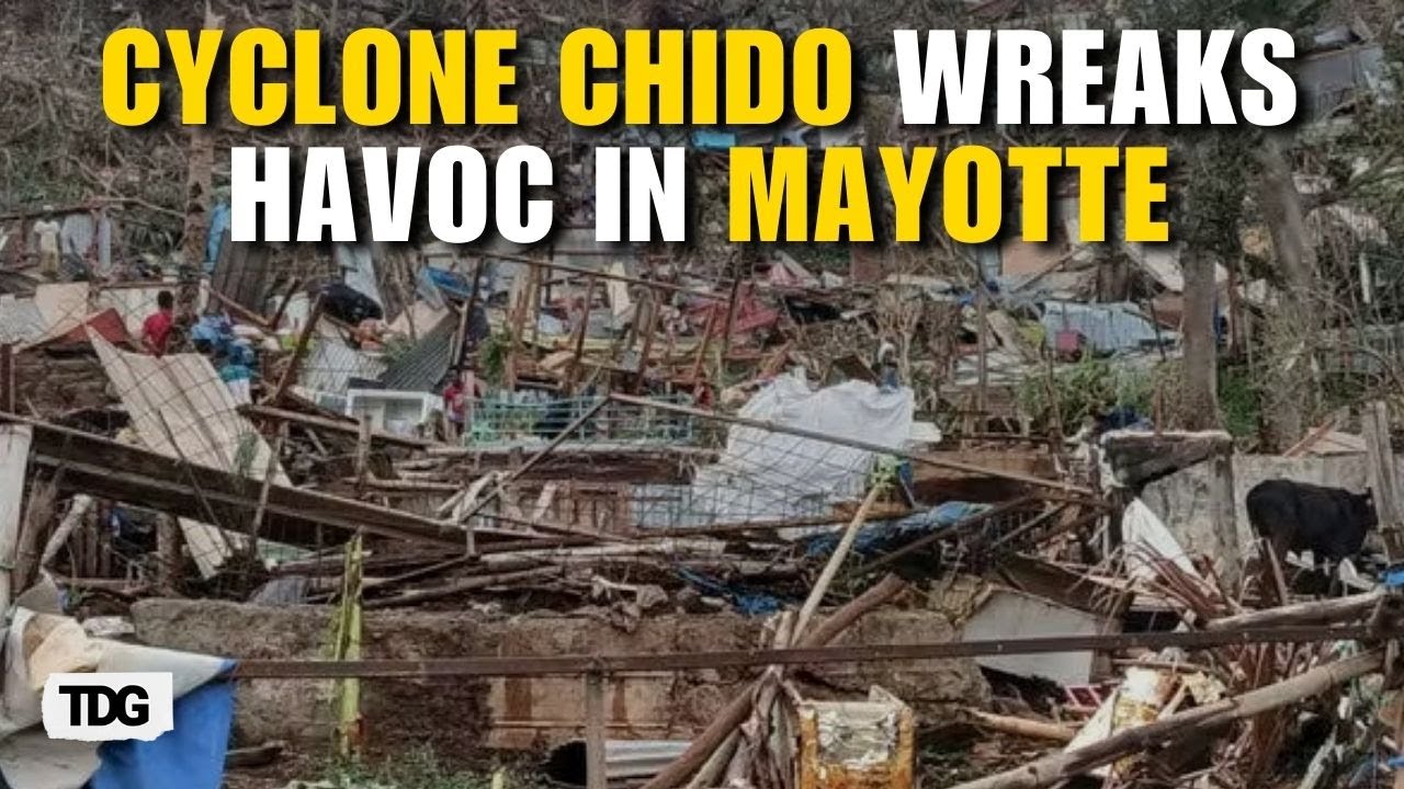 Cyclone Chido's Path of Destruction in Mayotte: 22 Dead, 1,400 Injured ...