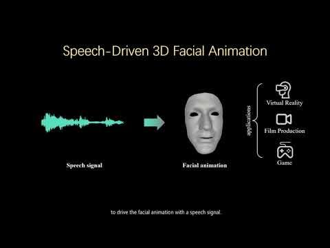 [CVPR 2023] CodeTalker: Speech-Driven 3D Facial Animation with Discrete Motion Prior - YouTube