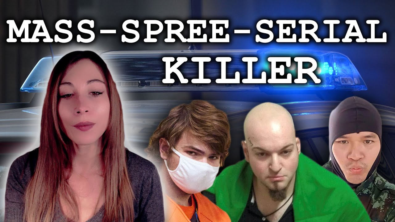Criminologia Ep.7 Spree vs Mass Murderer vs Serial Killer - True Crime ...