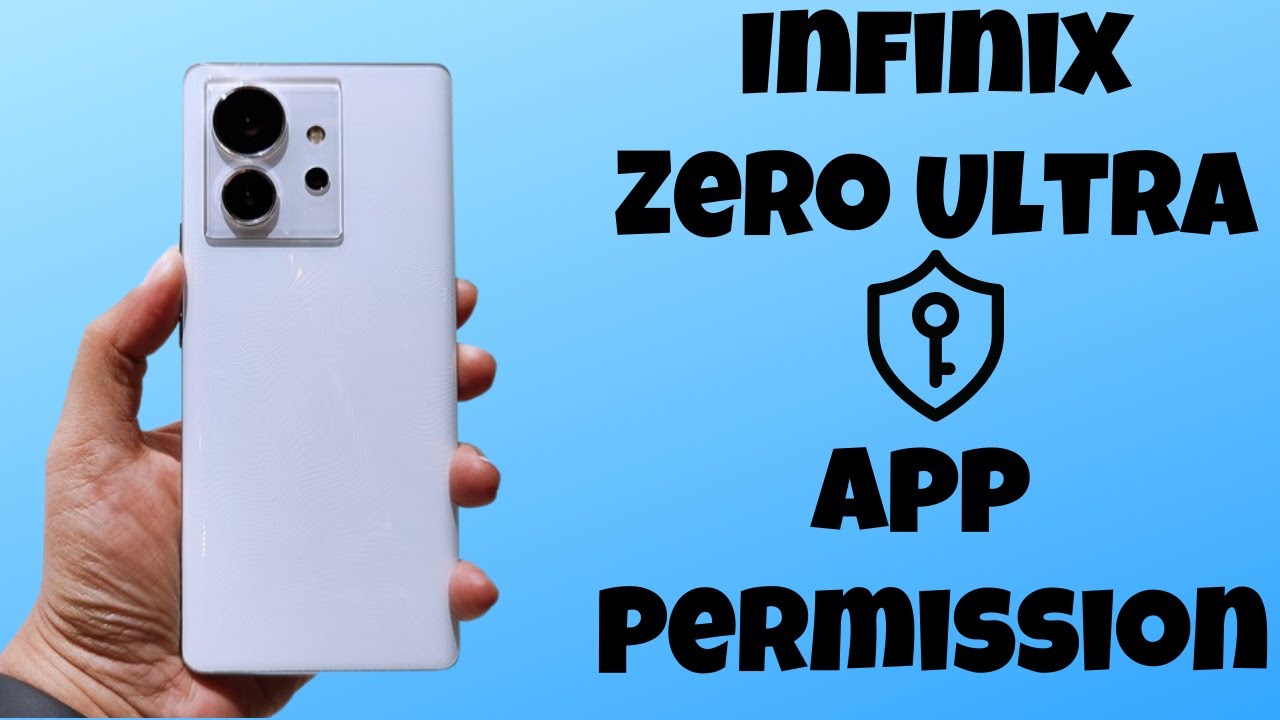 Infinix Zero Ultra App Permission Setting || Enable Disable app ...
