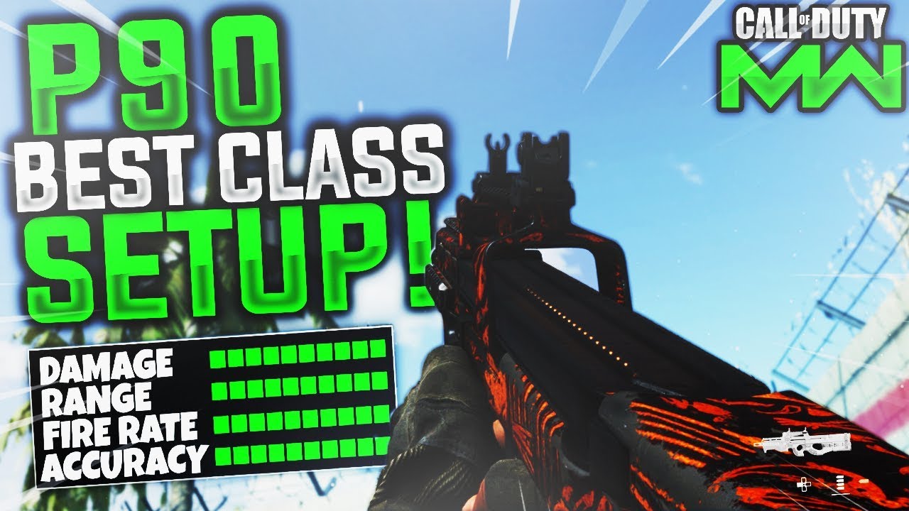 INSANELY OVERPOWERED P90 BEST CLASS SETUP! - Modern Warfare P90 Best ...