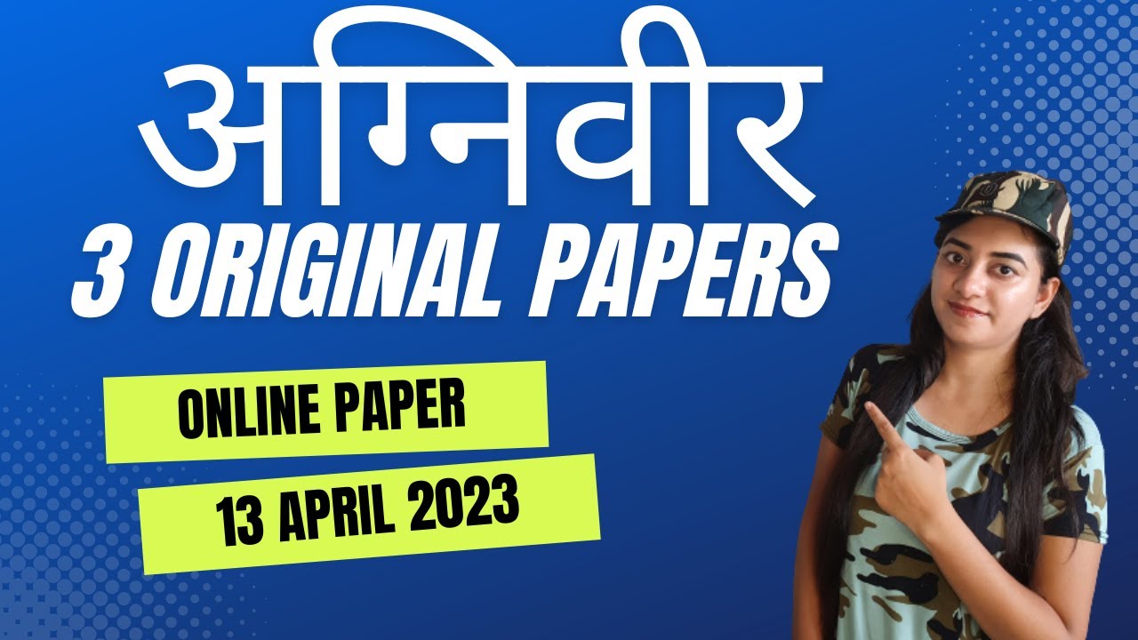 Army agniveer 3 Original Papers Army agniveer original, Agniveer ...