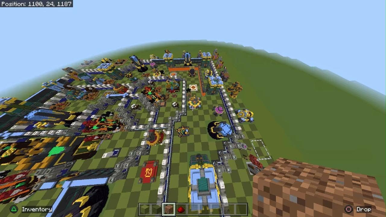 MY CLASH OF CLANS BASE IN MINECRAFT TH14 EDITION! (1 tile : 10x10 ...