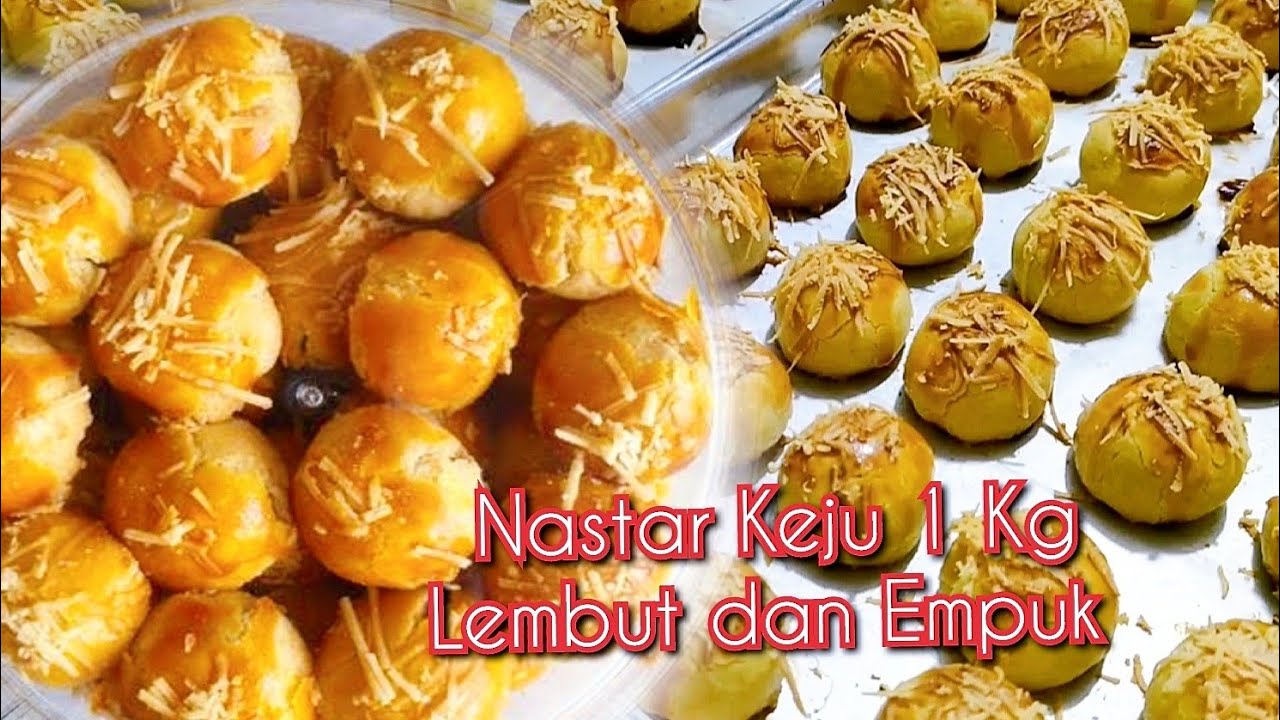 Resep Kue Nastar 1 Kg Lembut Dan Empuk - YouTube