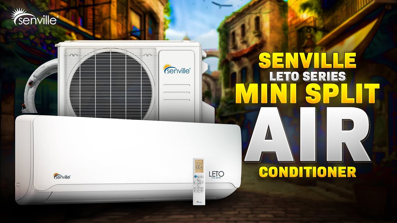Senville LETO Series Mini Split Inverter Air Conditioner Heat Pump ...
