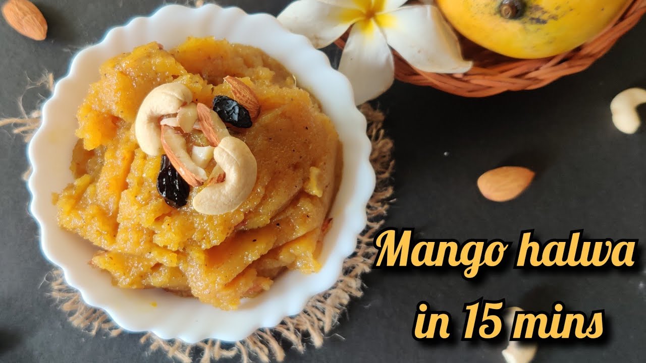 Mango Halwa | How to make mango suji halwa | mango halwa Sheera | Aam ...