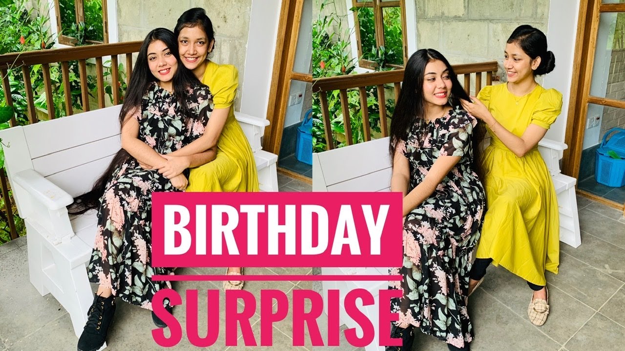বোনের জন্মদিনে কীভাবে তাকে SURPRISE দিলাম || SURPRISE VLOG || VLOG - 15 ...