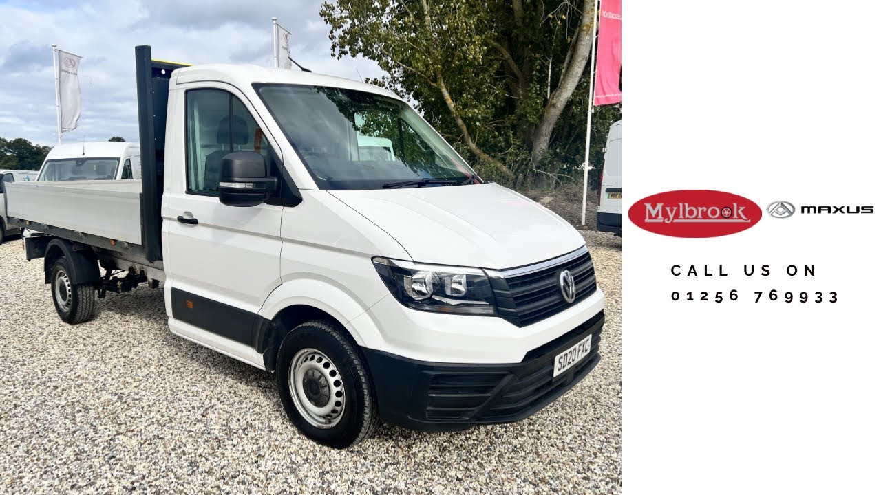 2020 Volkswagen Crafter 2.0 TDI CR35 Startline Euro 6 Dropside - YouTube