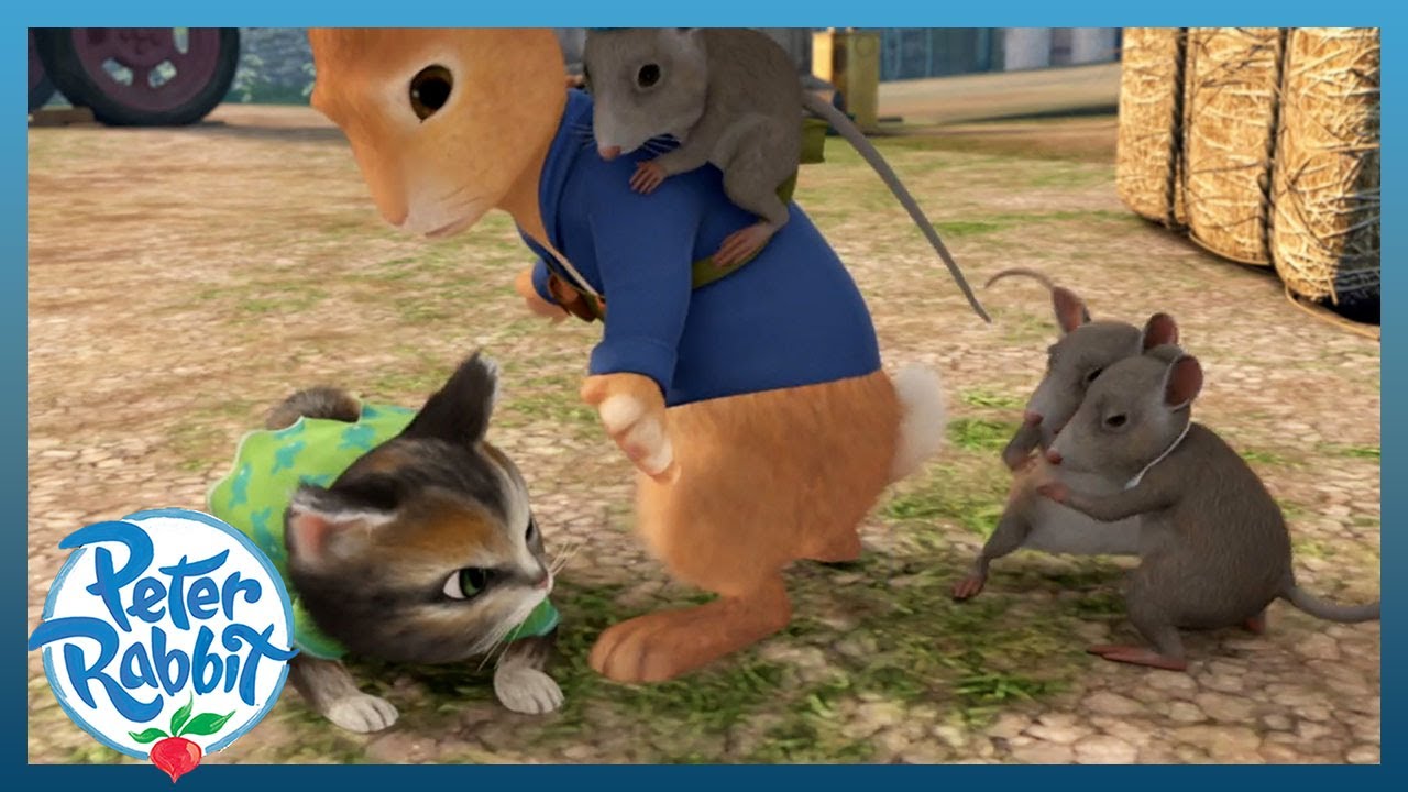 @OfficialPeterRabbit - The CAT 🐱 and MOUSE 🐁 Chase! | Mittens vs. the ...