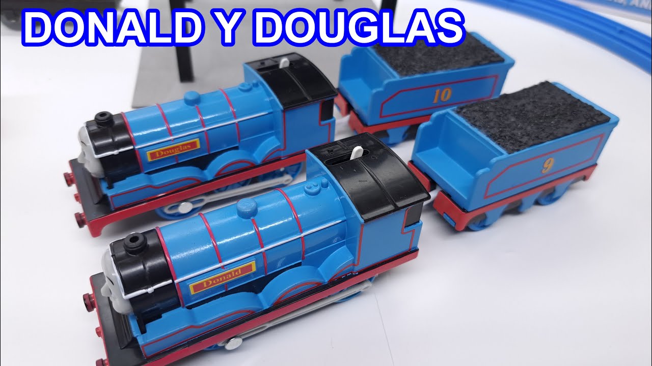 Donald y Douglas Thomas y sus Amigos Trackmaster RWS - YouTube