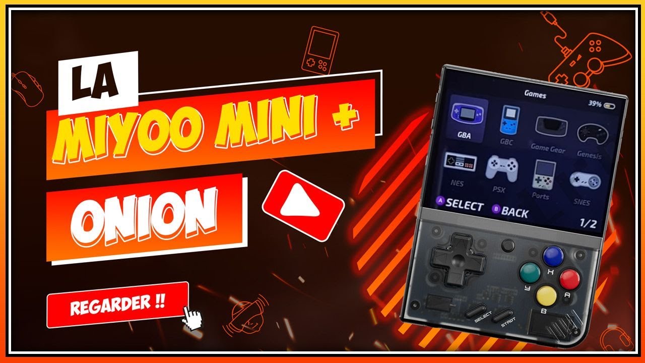 La console Miyoo mini + avec onion os c'est top ! - YouTube