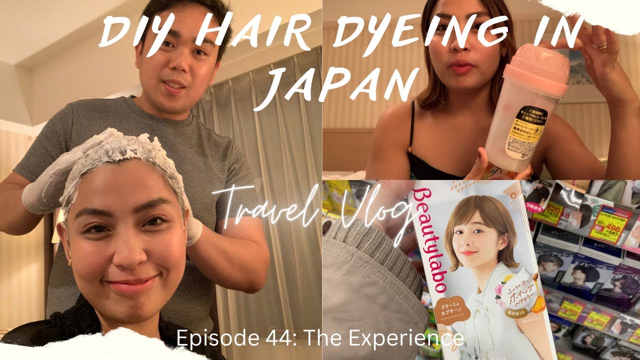 DIY Hair Dyeing in Japan l #beautylabo The Experience: Episode 44 - YouTube