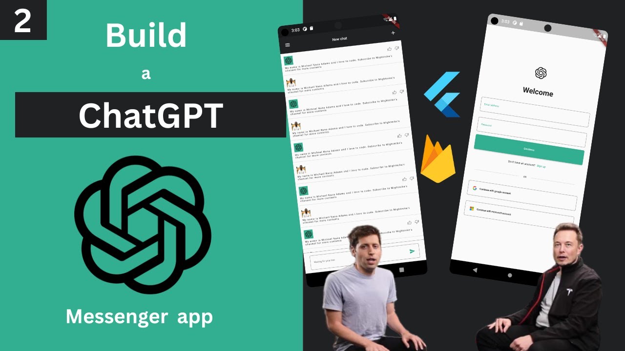 ChatGPT Goes Mobile. Let’s build Chat GPT Messenger 2.0 with FLUTTER ...