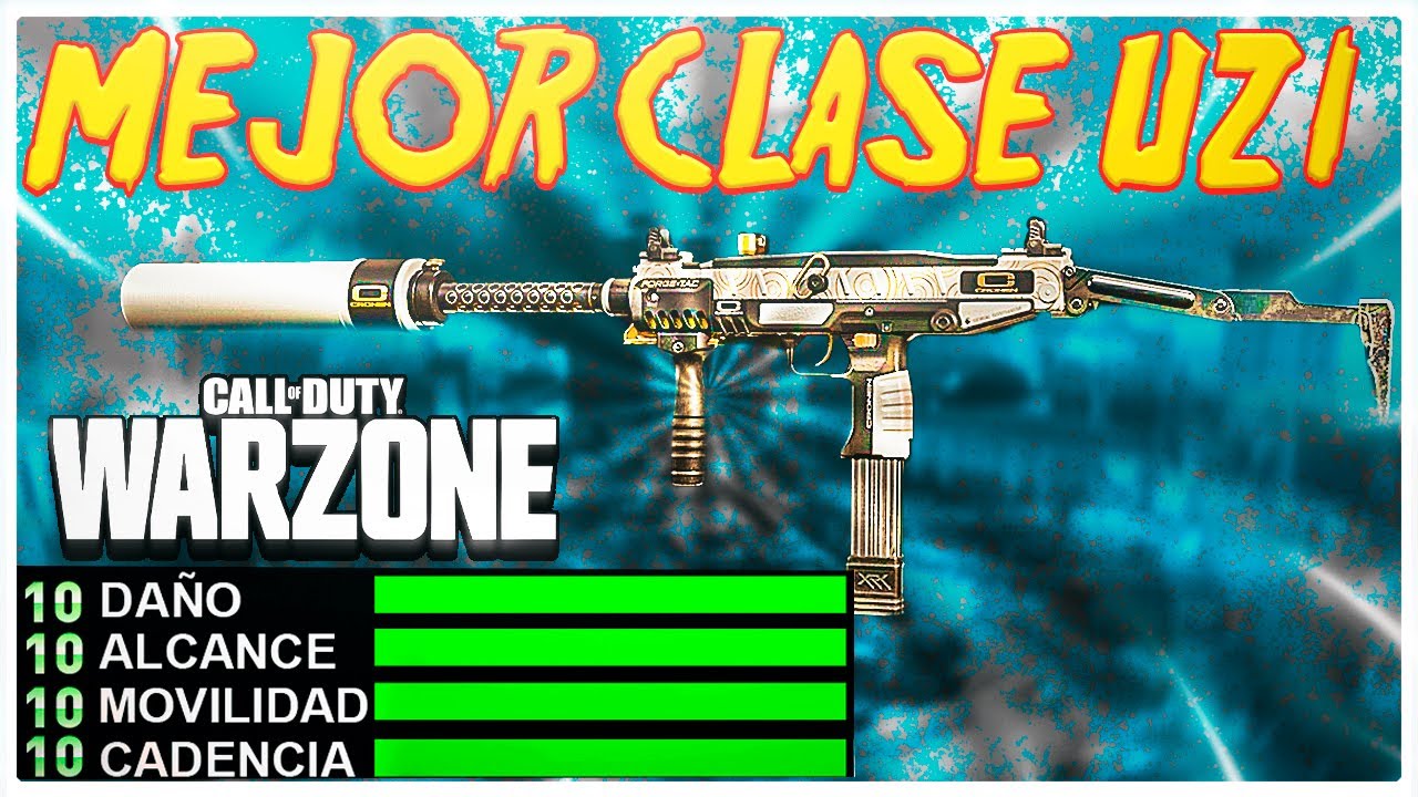 La MEJOR CLASE UZI para Call Of Duty Warzone | Modern Warfare - YouTube