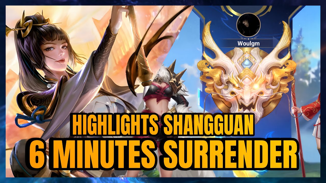 Top Highlights Shangguan - Enemy Surrendered in Just 6 Minutes ...