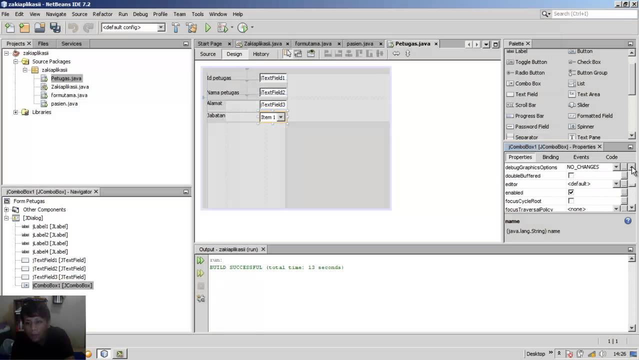 Tutorial membuat menu dan sub menu dengan java - YouTube