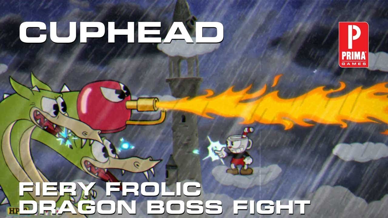 Cuphead - Fiery Frolic Dragon Boss (Perfect Run) - YouTube