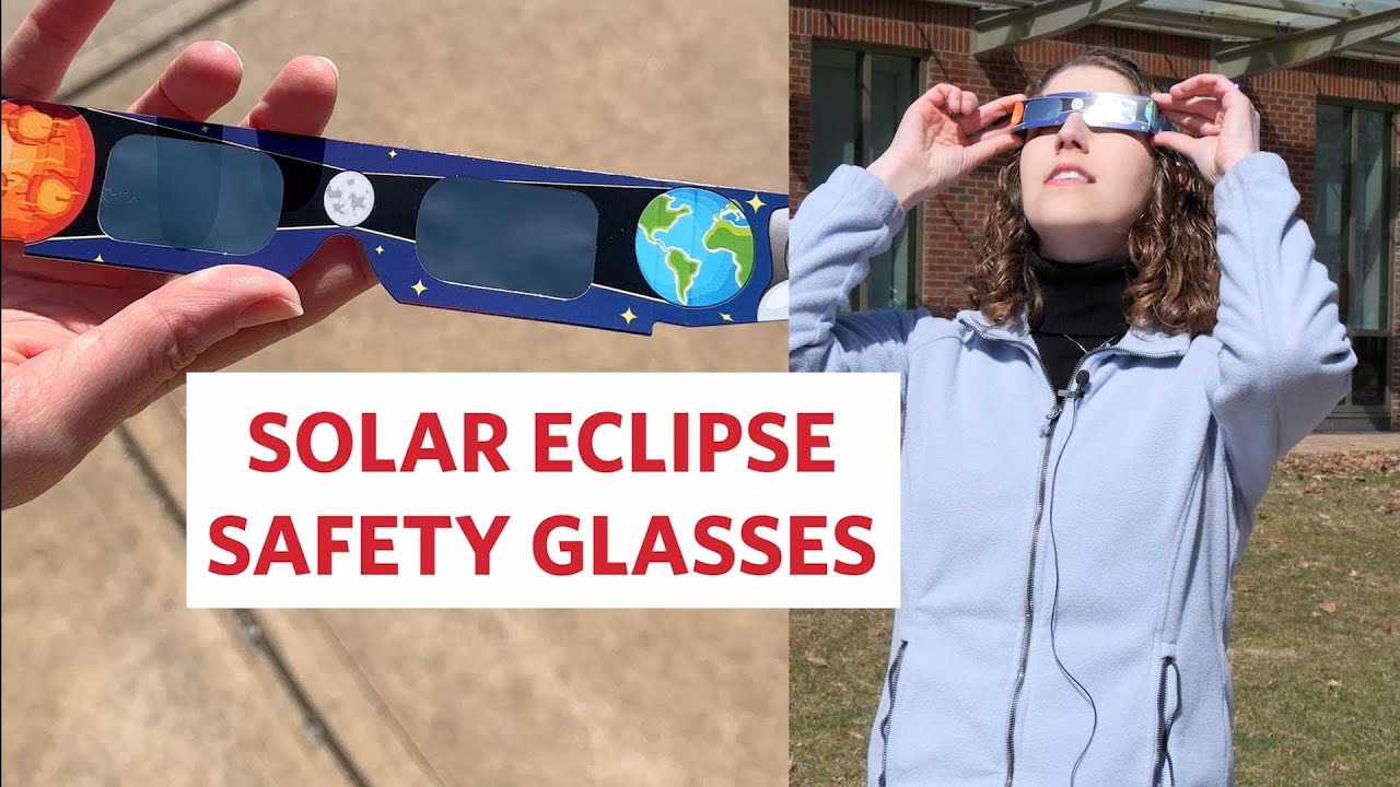 Wear ISO Certified Solar Eclipse Glasses! - YouTube