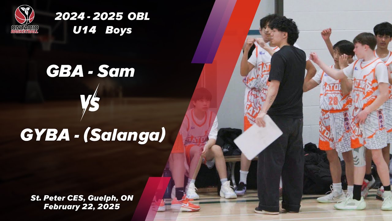 2025.02.22a (U14) GBA-Sam vs. GYBA-(Salanga) (OBL) - YouTube