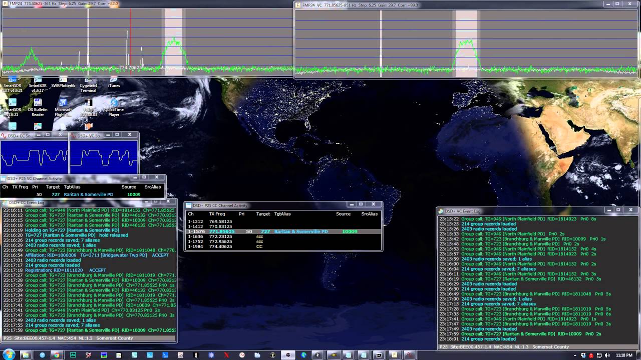 DSD+ 2.8 & FMP P25 Simulcast System Demo - YouTube