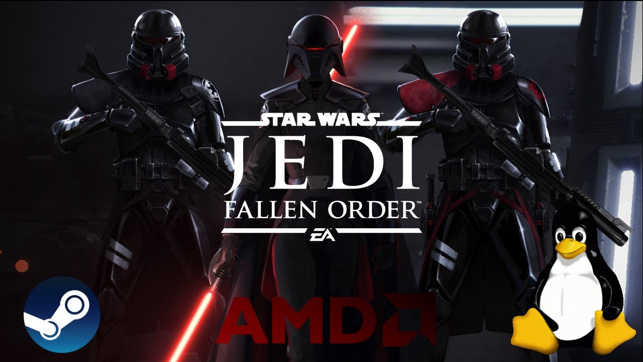 Star Wars Jedi: Fallen Order on Ubuntu Linux (Steam) - AMD Vega ...