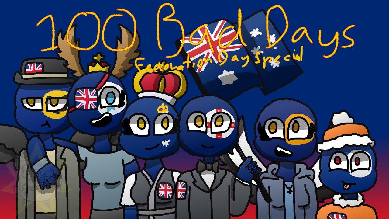 100 Bad Days [Animation Meme] {Countryhumans // Federation Day Special ...