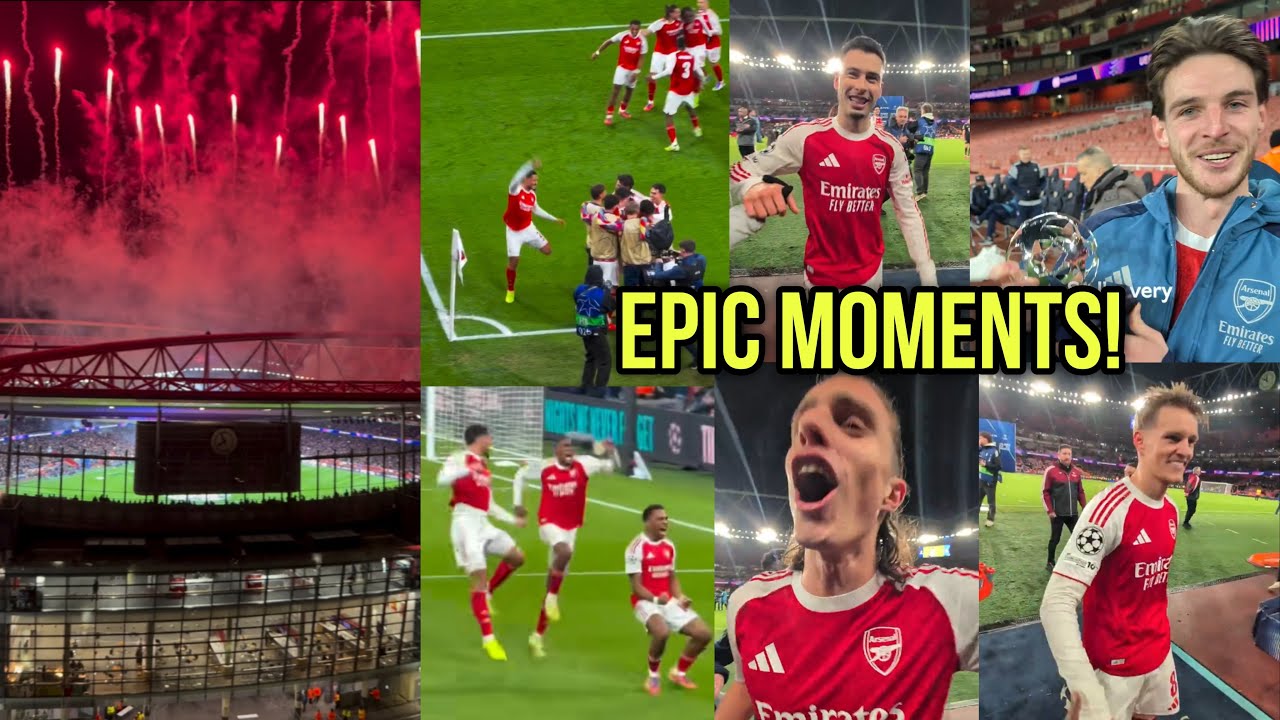 Unreal Scenes! Arsenal’s Best & Craziest Moments vs Bayern Munich!🔥 ...