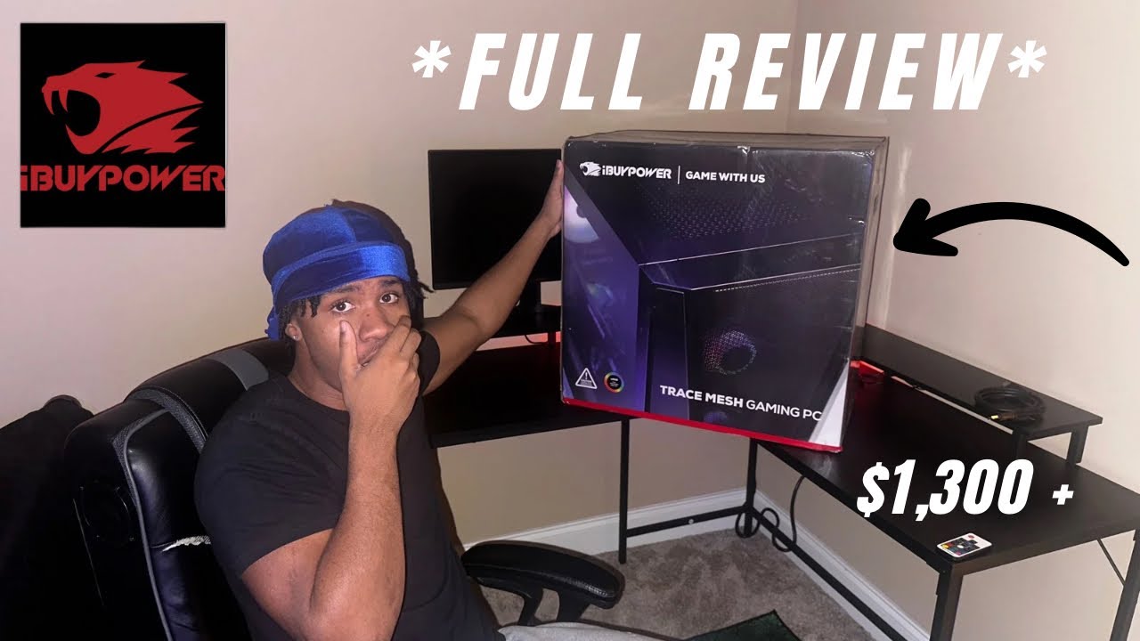 My FIRST Ever Gaming PC Unboxing + Setup + Gameplay | iBUYPOWER TRACE ...