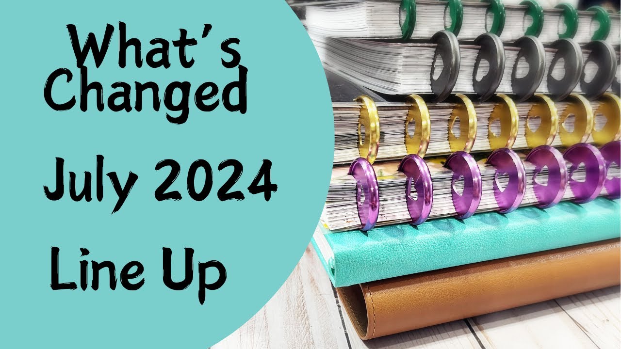 What's Changed in my July 2024 Line UP - YouTube