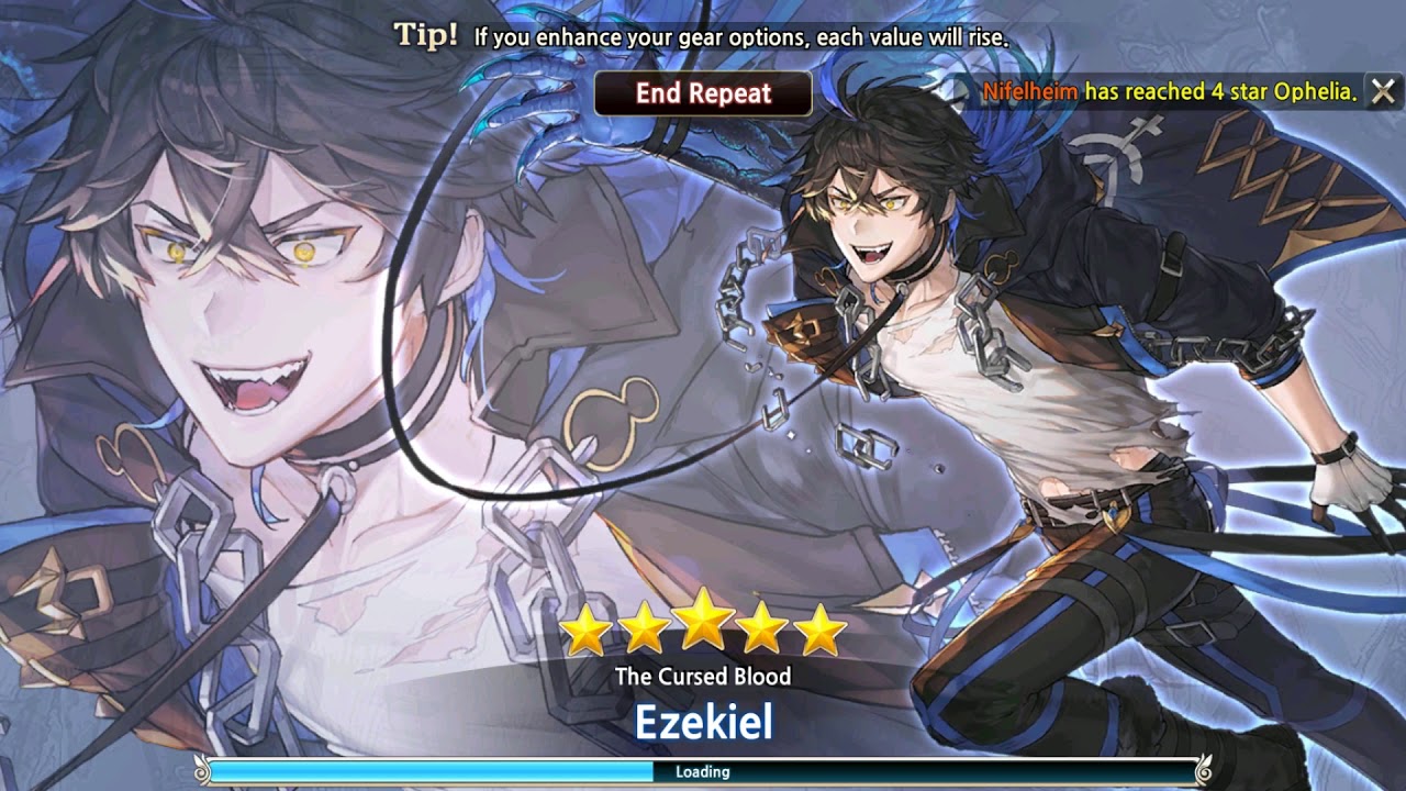 [King's Raid] Ezekiel T5 the Assasin Tank - YouTube