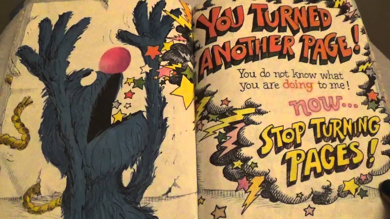 Sesame Street w/ GROVER (the MONSTER at the end of this book) - YouTube