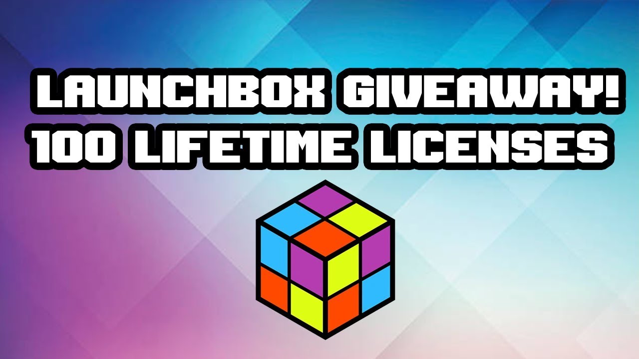 LaunchBox Giveaway! 100 LifeTime Licenses - YouTube
