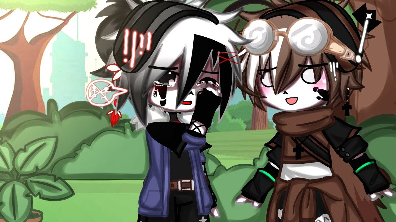 Ink Sans is pranking Killer Sans//Ink Sans and Killer Sans are friends ...