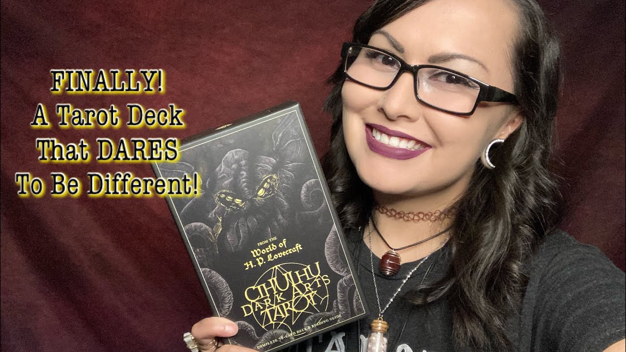 My First Impressions of The Cthulhu Dark Arts Tarot Deck - YouTube