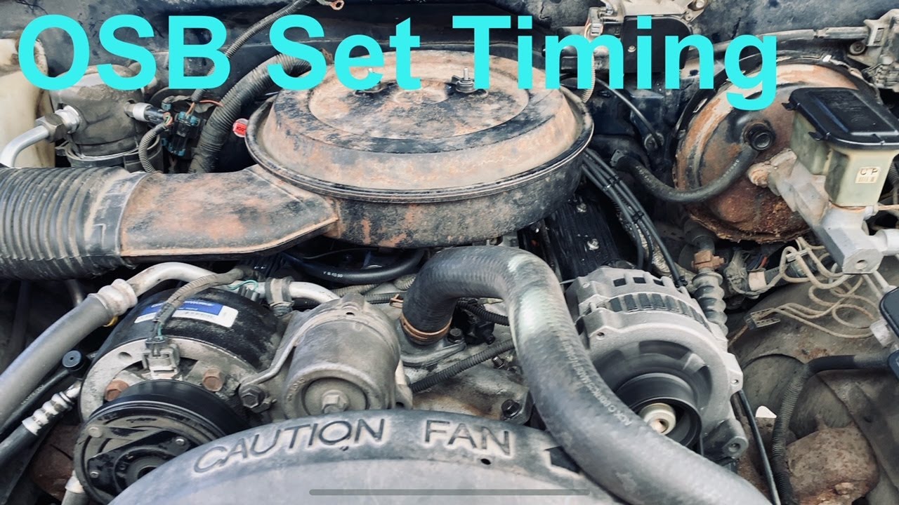 Set Timing on 1995 Chevy Silverado OSB GMT400 305 TBI SBC Innova 5568 ...