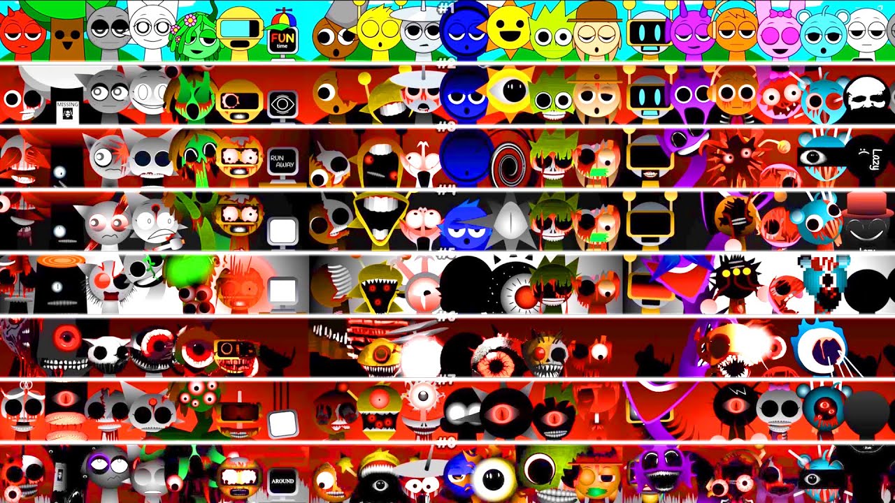 Phase1 vs Phase2 vs Phase3 vs Phase4 vs Phase5 vs Phase6 vs Phase3Remaster vs Phase10 in Sprunki ...