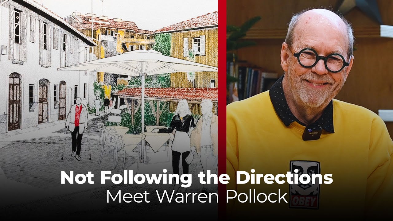 Not Following the Directions: Meet Artist & Architect Warren Pollock - YouTube