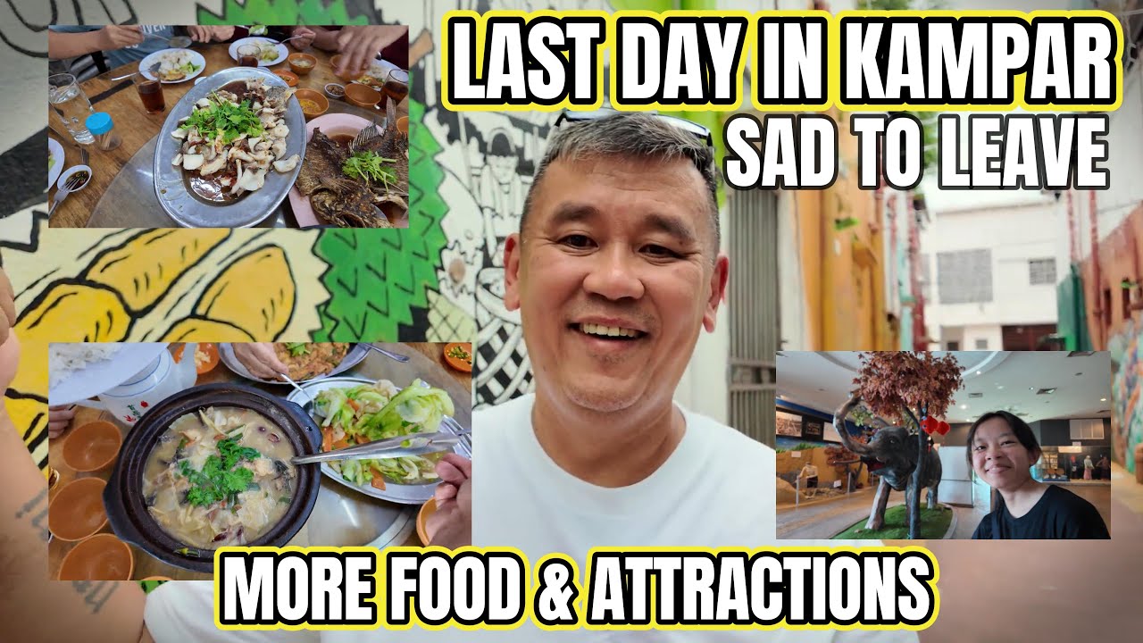 The final Kampar Gopeng video! Part 6 Kawan Karib Kopitiam Chicken ...