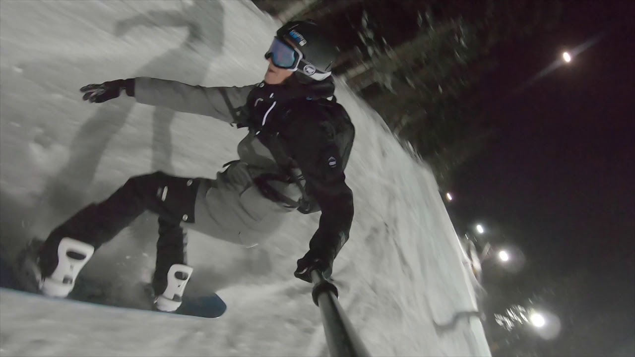 Snowboarding | GoPro 7 Black | Mavic Mini Cinematic - YouTube