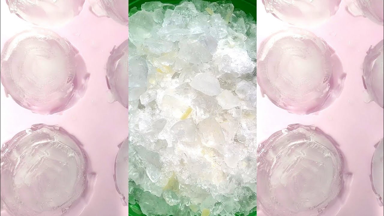 CRUSHED ICE EATING / HARD ICE / ICE EATING - YouTube