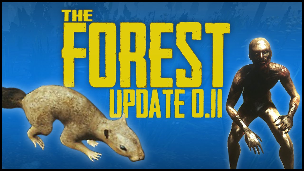 The Forest Multiplayer Gameplay Part 3 - Squirrels, Building Base ...