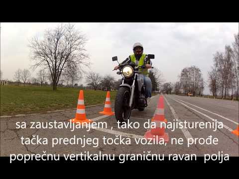 Redosled izvođenja poligonskih radnji za AM,A1,A2 i A kategorije.