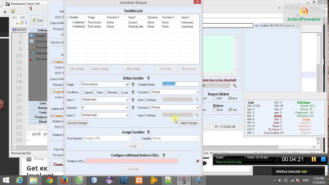 [Serial Tutorial :Making Config in Sentry- By WhiteHat] Making capture ...