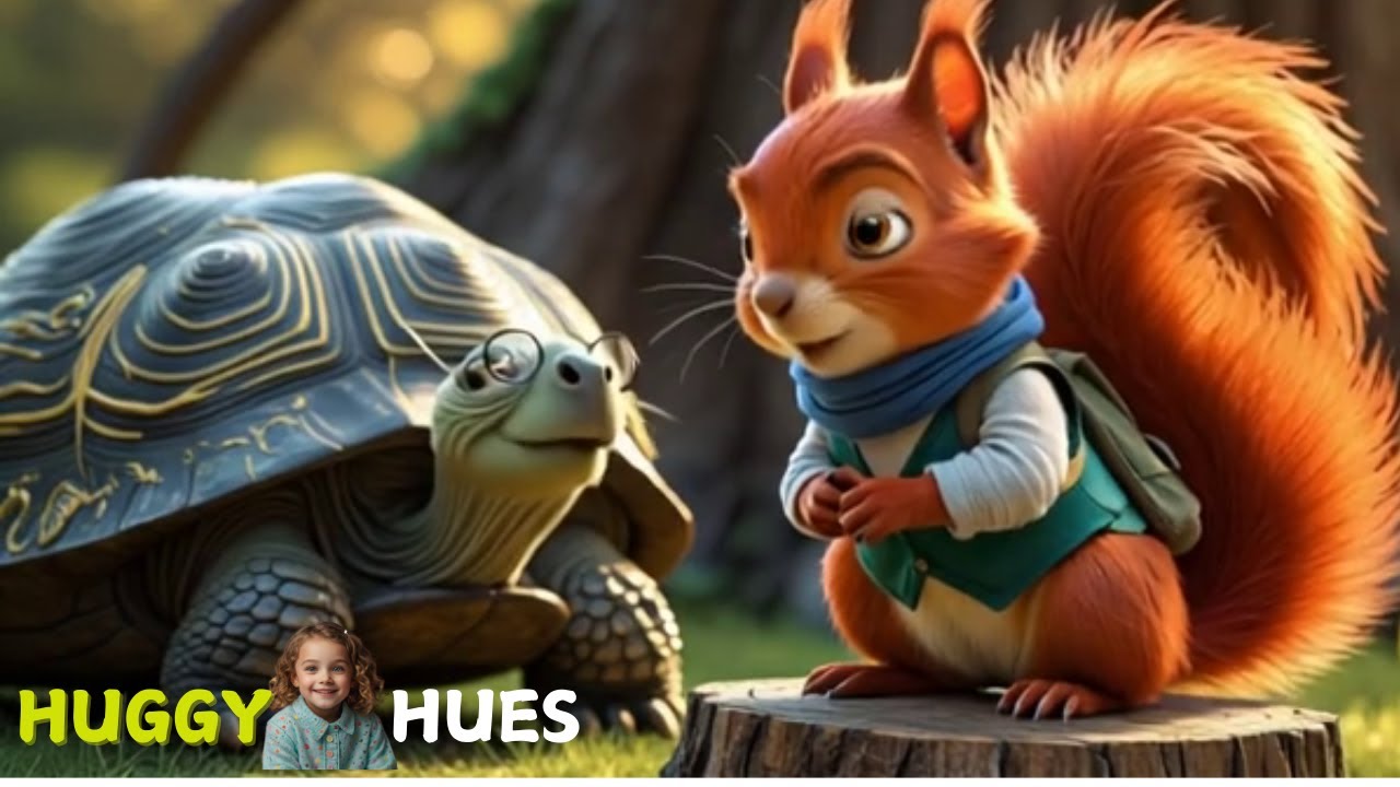 Tale of Rusty the Rude Squirrel | Moral Story for Kids - YouTube