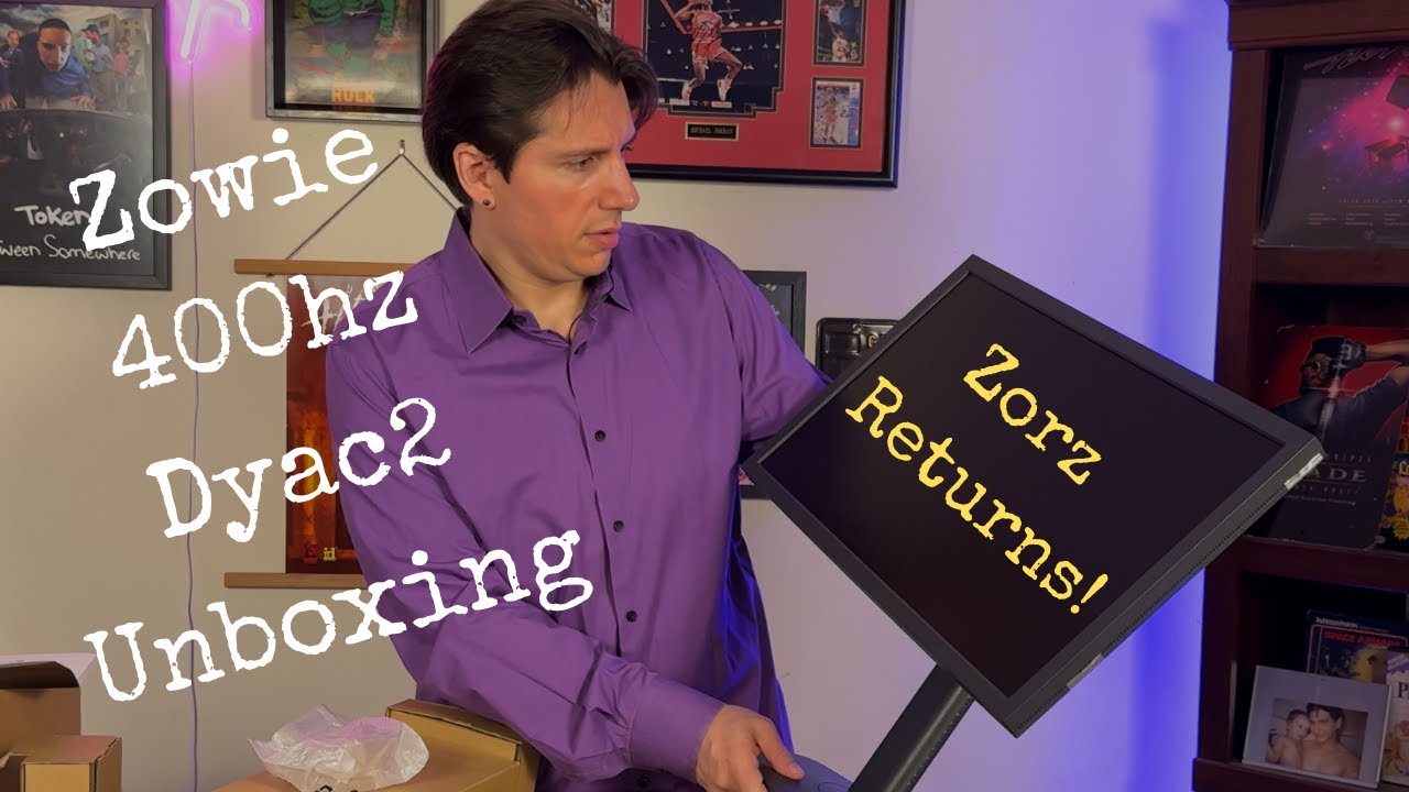 Unboxing the 400hz XL2566X+ Dyac2 // Zorz Gaming Returns! - YouTube